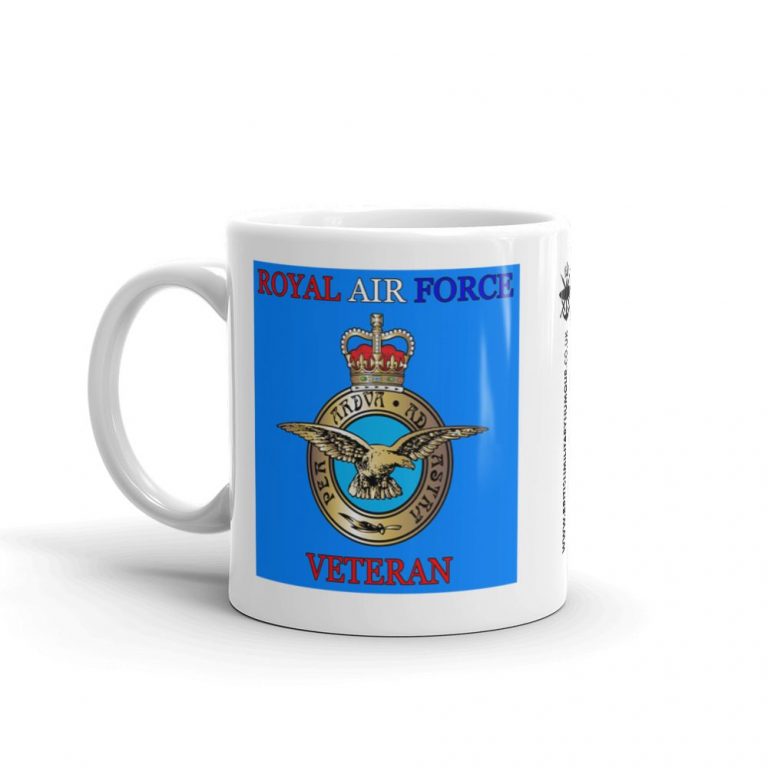 RAF Veteran Keep Calm Mug – British Military Humour