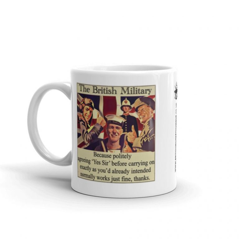 British Military Mug – British Military Humour